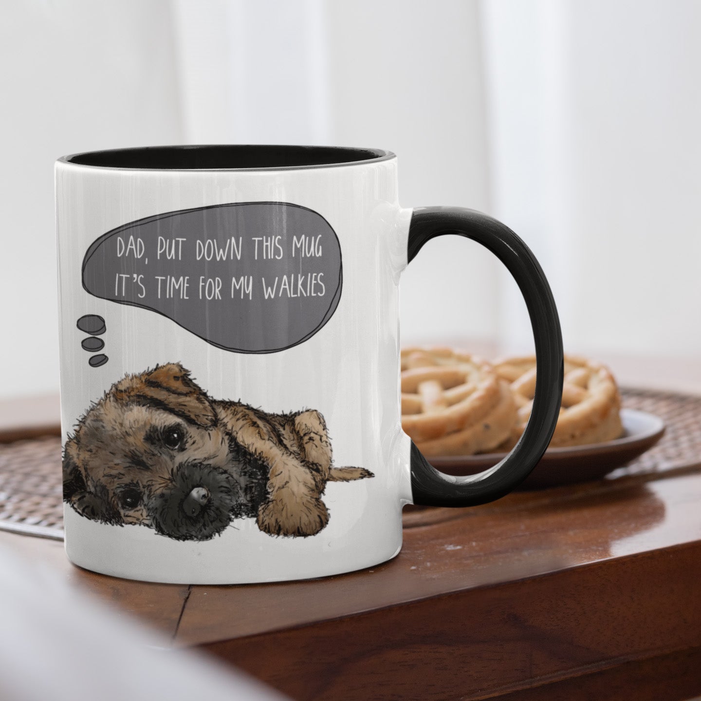 Border Terrier Mugs – Emmagoredesigns